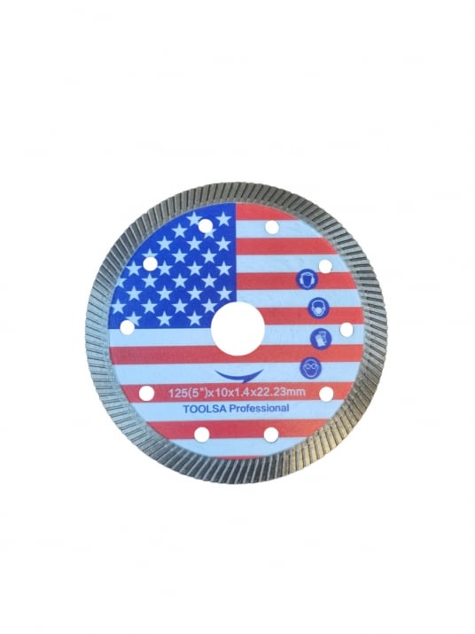 Турбо диамантен диск за разане на гранитогрес | toolsa.bg